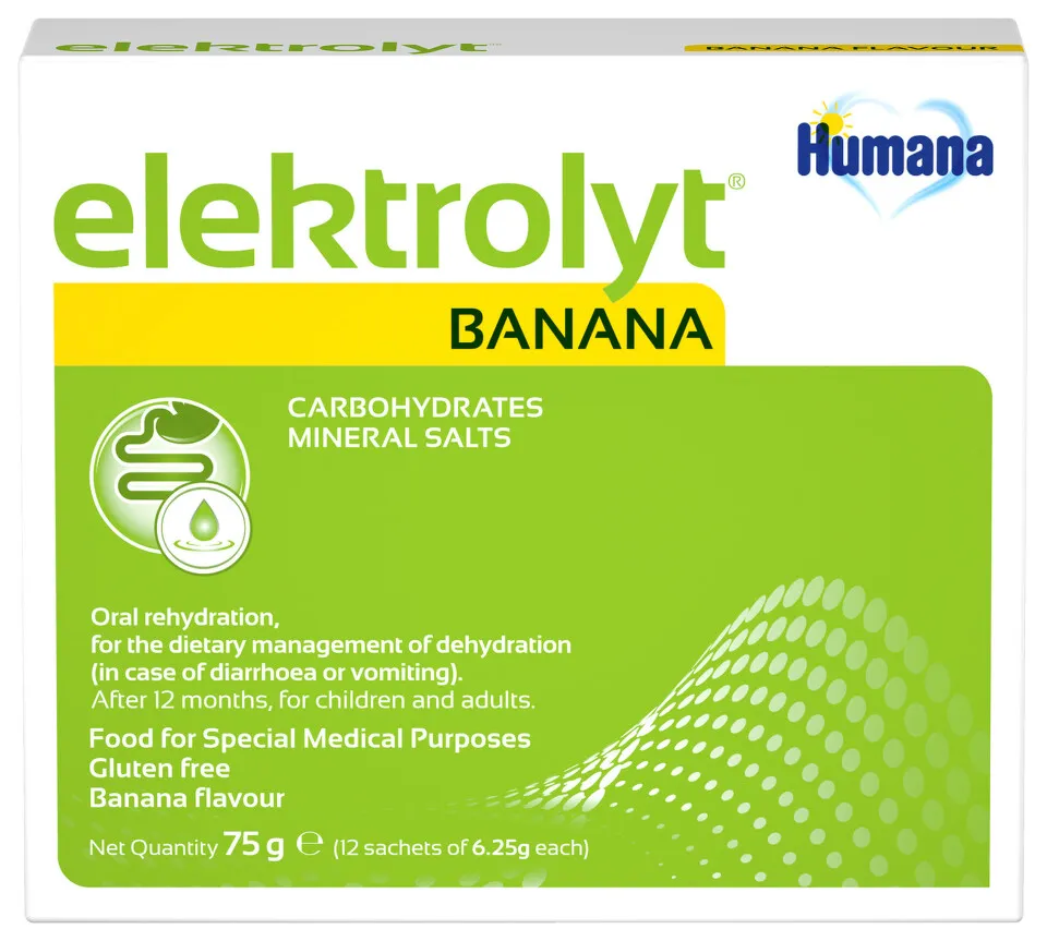 Humana Elektrolit sa ukusom banane - 12 kesica