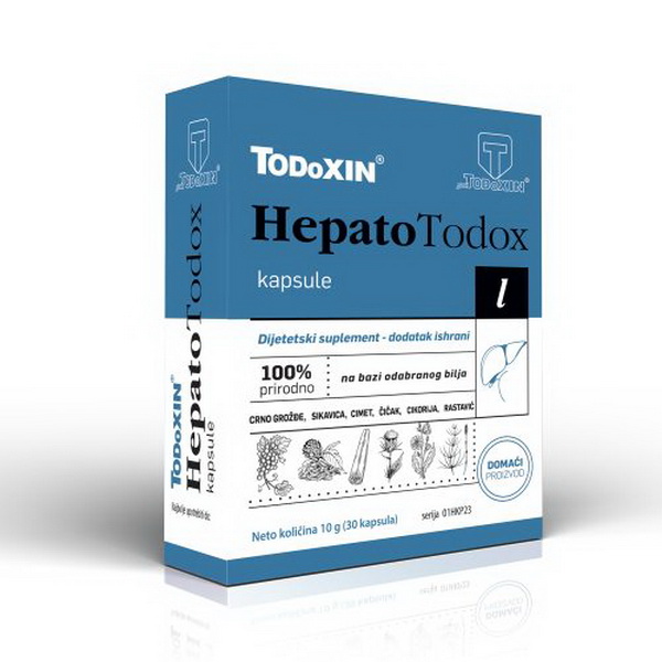 HEPATOTODOX kapsule 30 kom