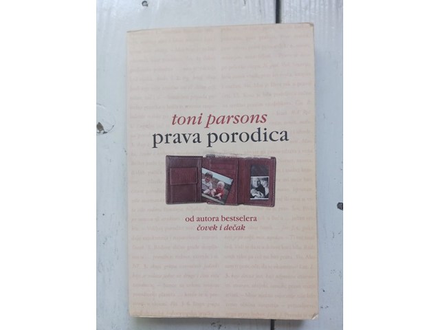 Prava porodica - Toni Parsons