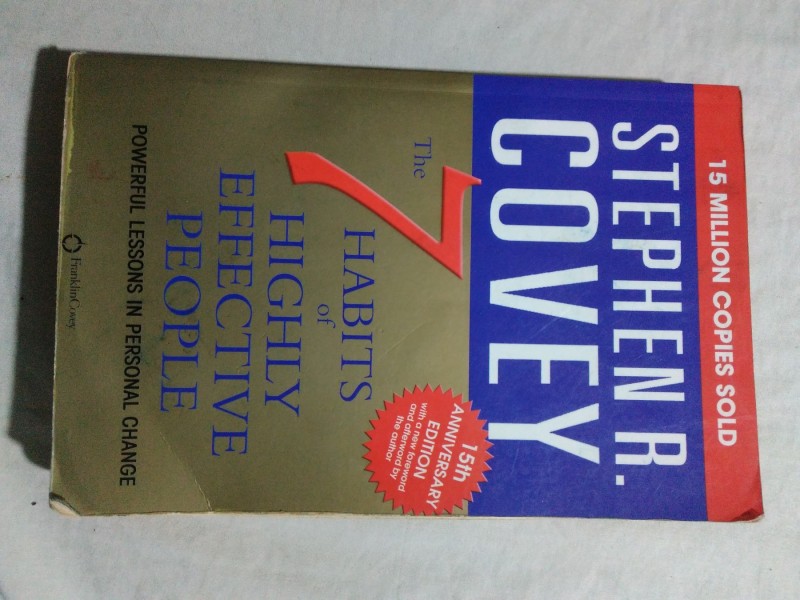 The 7 Habits Of Highly Effective People,Stephen R.Covey