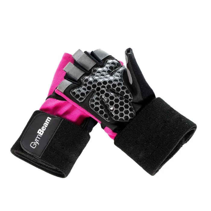Ženske fitness rukavice Guard Pink - GymBeam