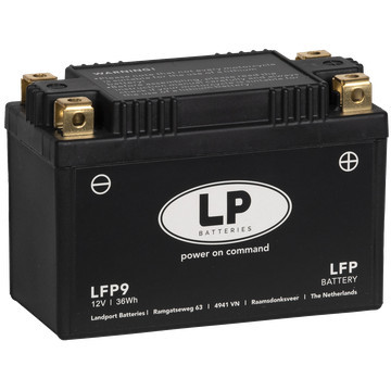 LANDPORT LFP9 LiFePo4 12,8V 36Wh 210A