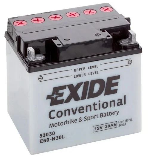 AKUM. EXIDE BIKE E60-N30L-A 12V 30Ah