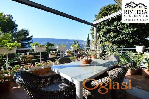 Jednosoban stan pogled na more Herceg Novi
