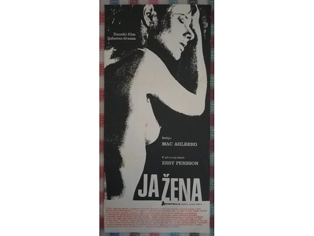 plakat JA ŽENA