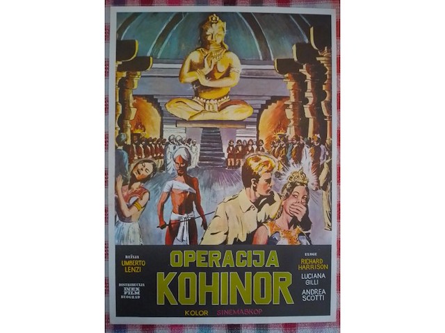 plakat OPERACIJA KOHINOR