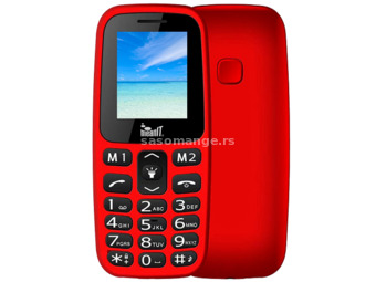 Meanit mobilni telefon Veteran I crveni 1.8"", DS