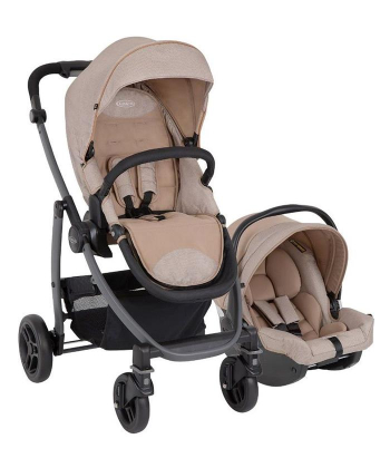 Graco Evo kolica za bebe 2 u1 Little Adventure Beige