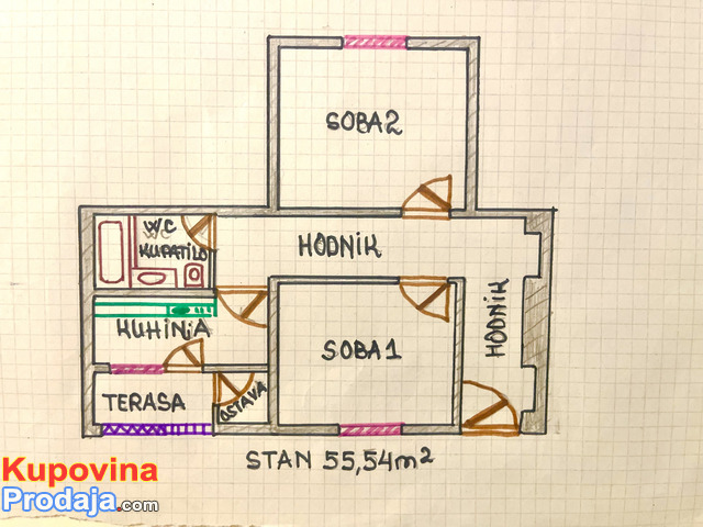 Prodajem stan na suncanom bregu Pristina