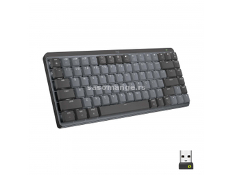 Logitech MX Mini (920-010782) Bluetooth Illuminated bežična mehanička tastatura siva