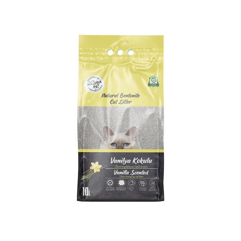 Eco Natura Pet Vanilla posip za mačke 10 l