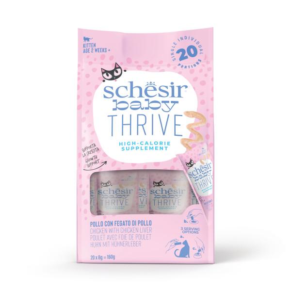 Schesir Multipack Baby Cat Mousse Piletina i pileća jetra 20x8g