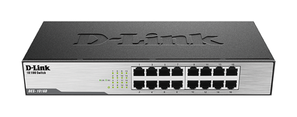 LAN SWITCH D-LINK DES-1016D 10/100MBPS 16PORT