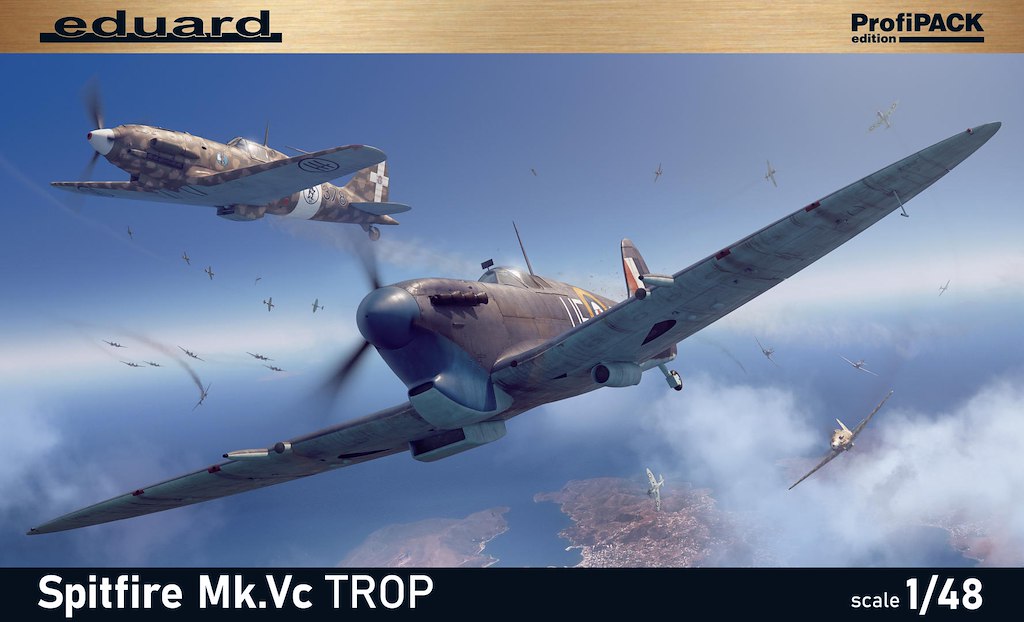 EDUARD 1/48 Spitfire Mk.Vc TROP (Profipack)