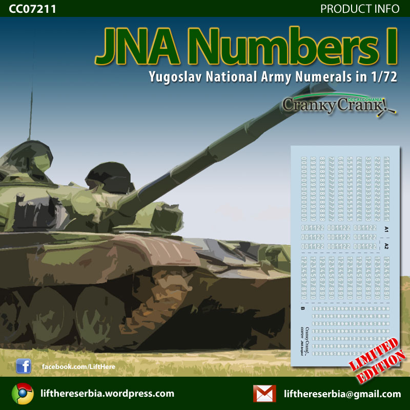 CRANKY CRANK! JNA Numbers I 1/72