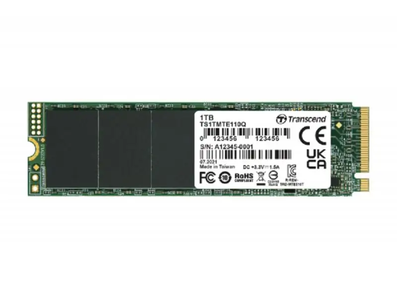 TRANSCEND MTE110Q 500GB PCIE M.2 SSD