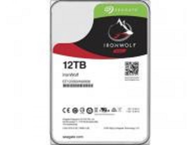 SEAGATE 12TB 3.5” SATA 6 256MB ST12000VN0008 IRONWOLF GUARDIAN HDD HARD DISK