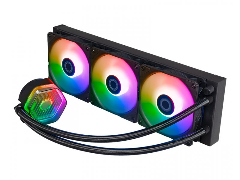 COOLER MASTER MASTERLIQUID ML360 ATMOS ARGB VODENO HLAĐENJE CRNO (MLX-D36M-A25PZ-R1)