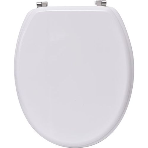 TENDANCE DASKA ZA WC ŠOLJU SA INOX ŠARKAMA 37,5X46CM MDF BELA