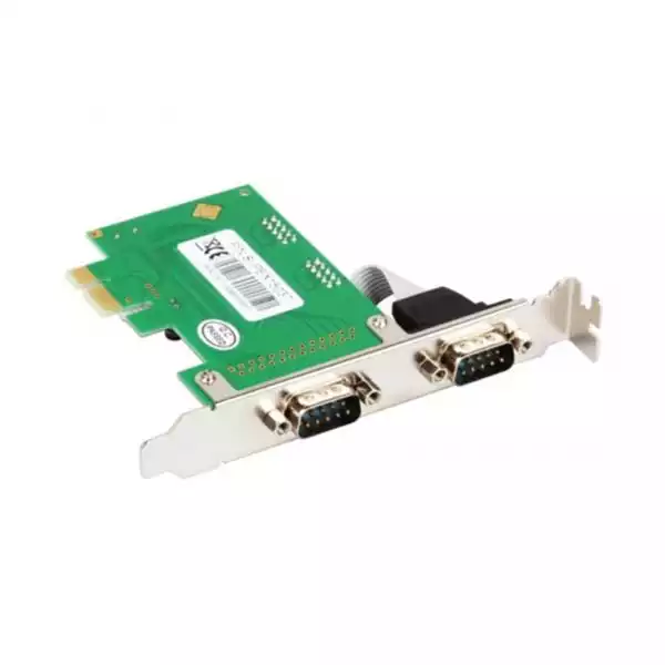 KARTICA PCI-E KONTROLER 2 X SERIAL RS232 E-GREEN