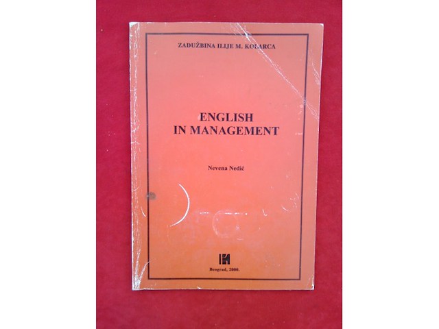 English menagement
