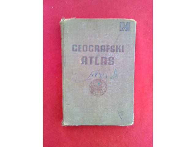 Geografsk atlas iz 1951 gd.