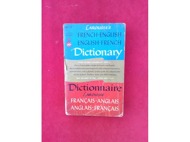 Dictionary English-Franch