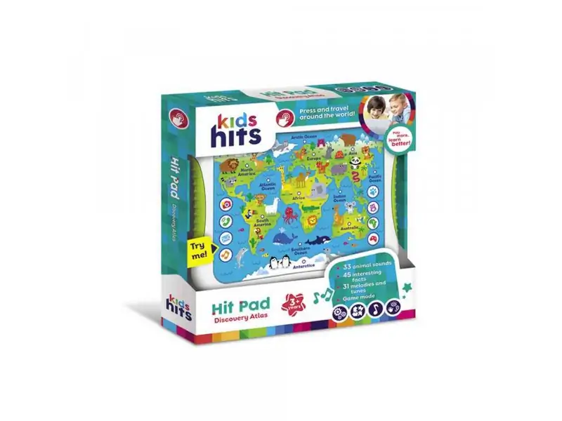 KIDS HITS HIT PAD DISCOVERY ATLAS