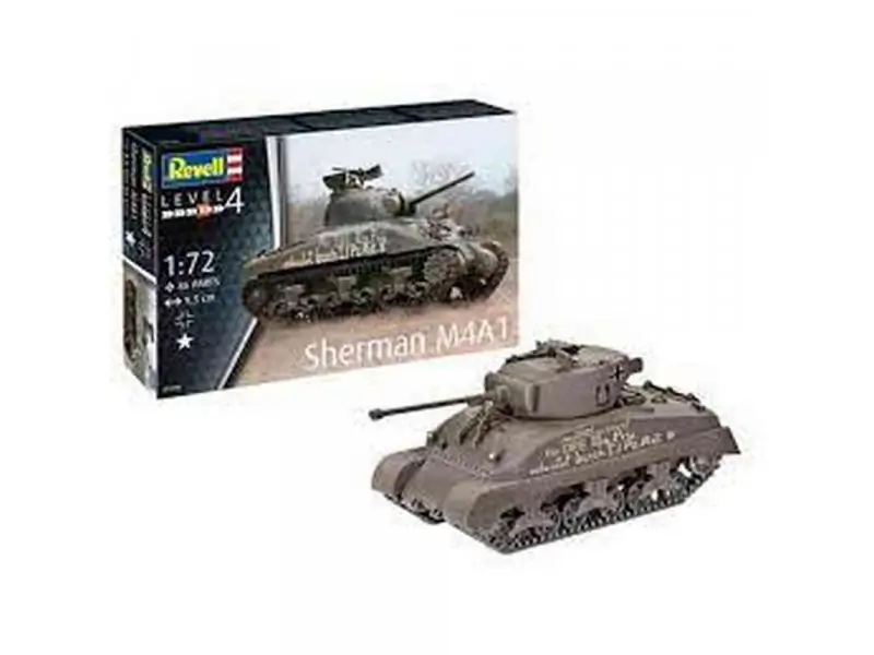 REVELL MAKETA SHERMAN M4A1
