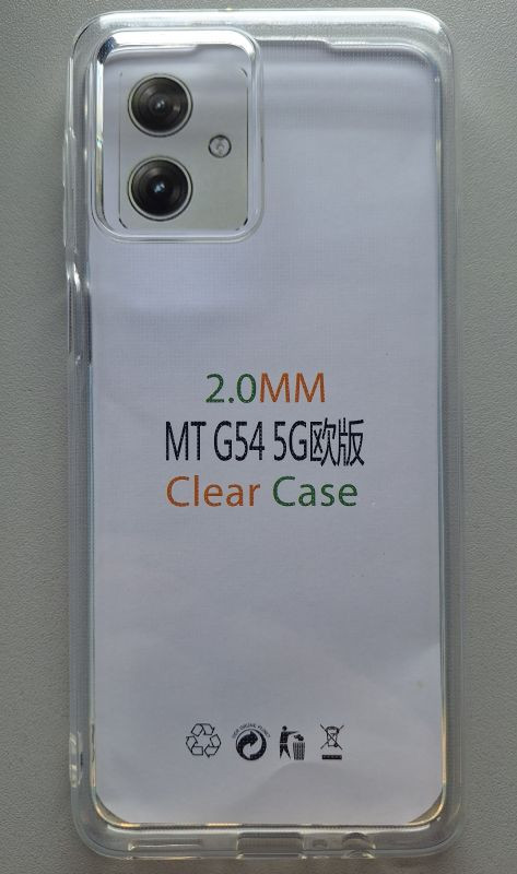 TPU maska CLEAR SOLID za Motorola Moto G54 Power 2023 (6.50") providna