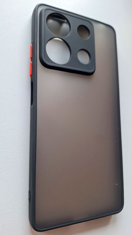 TPU maska BORDER za Xiaomi Redmi Note 13 5G 2024 (6.67") CRNA