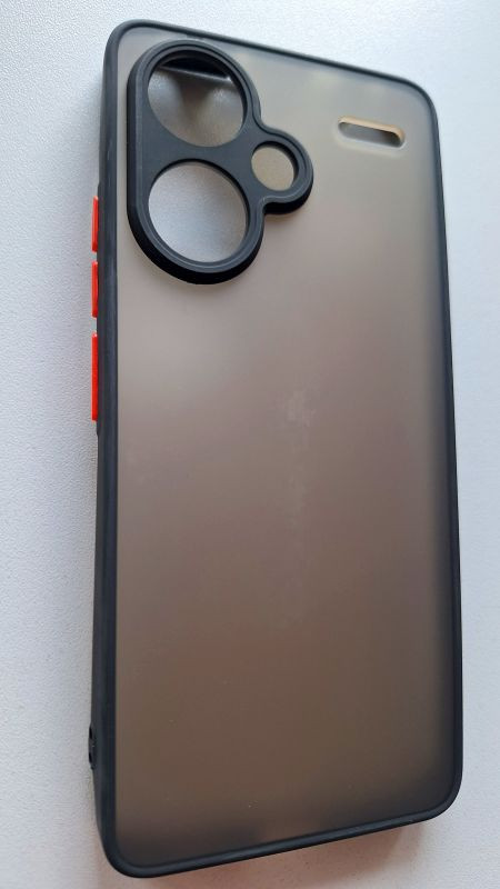 TPU maska BORDER za Xiaomi Redmi Note 13 Pro Plus 5G 2023 (6.67") CRNA