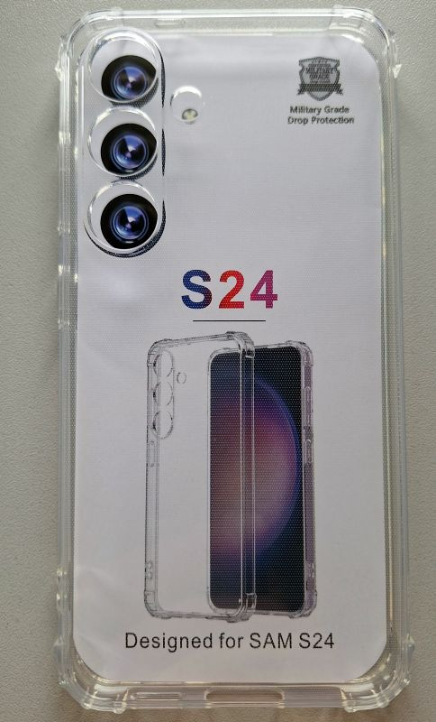 TPU maska CLEAR STRONG za SAMSUNG SM-S921B, Galaxy S24 2024 (6.2") providna