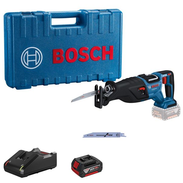 BOSCH Aku univerzalna testera BITURBO GSA 185-LI, 1x5,0Ah u koferu sa listom testere S 123 XF