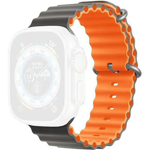 MOYE Zamenska narukvica za Moye Kronos 4 Smart Watch 44/45/49mm Cury/Orange