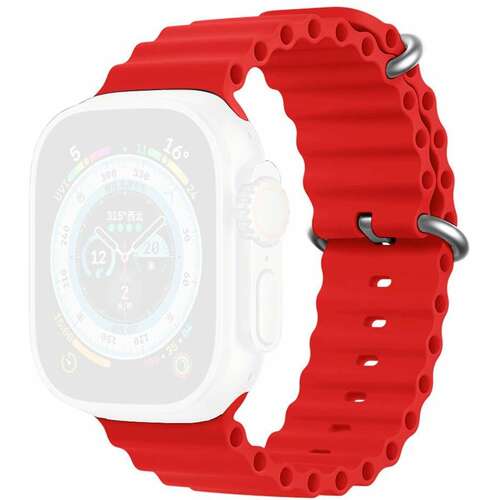 MOYE Zamenska narukvica za Moye Kronos 4 Smart Watch 44/45/49mm Red