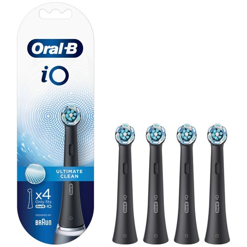 ORAL-B iO Refill Ultimate Clean Black 4pcs