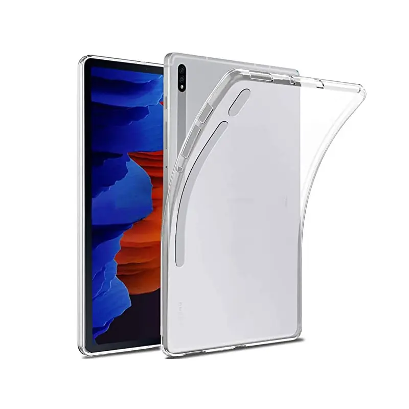 TERACELL Maska za telefon Skin za Samsung Tab S7 Plus 12.4 in (2020) T970/ S7 FE T730/ T790/ T735/ T930(2021)/ S8+ transparent