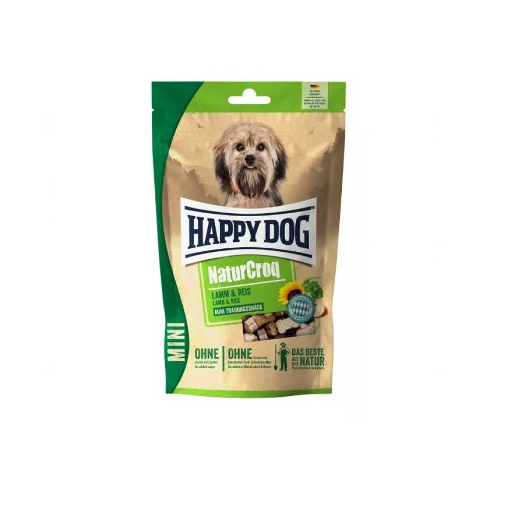 Happy Dog poslastica za pse Mini Snack Naturcroq - Jagnjetina 100g