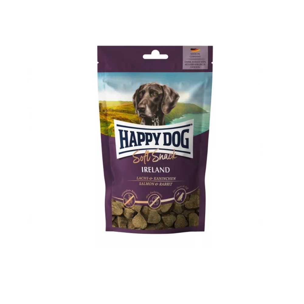 Happy Dog poslastica za pse Soft Snack Ireland - Losos i zečetina 100g