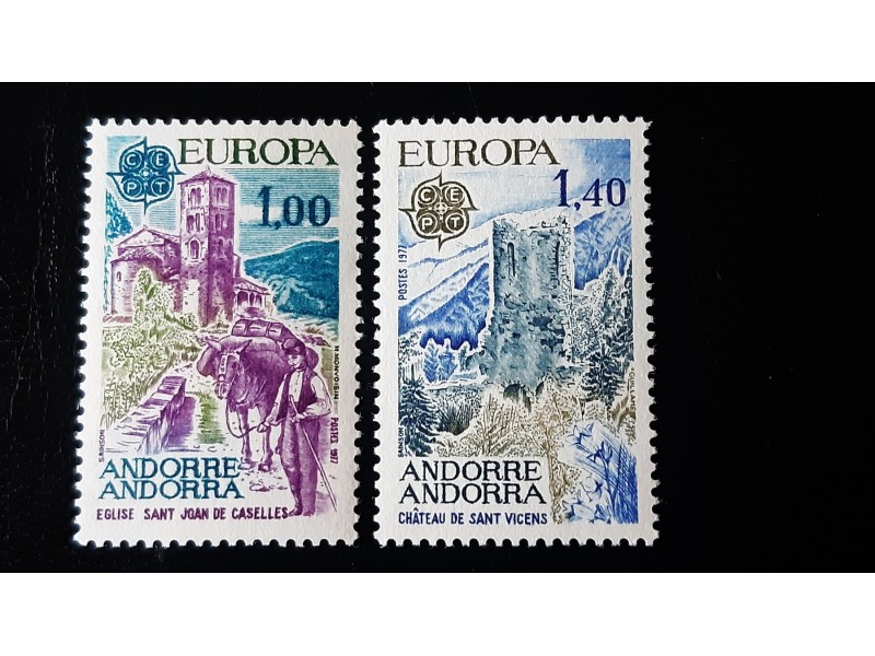 ANDORA 1977 CEPT
