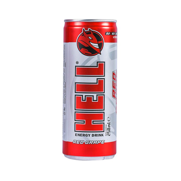 Hell napitak energetski hell red grape 0.25l hell