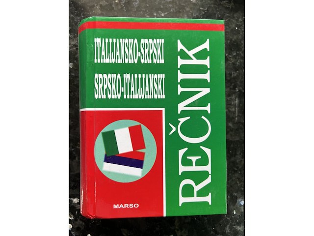 Italijansko srpski, srpsko italijanski rečnik sa gramat