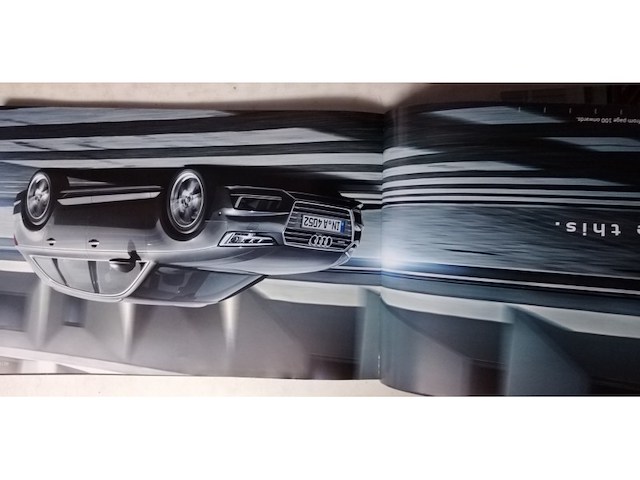 Prospekt Audi A4/S4 ,113 str. eng jez, 2017.