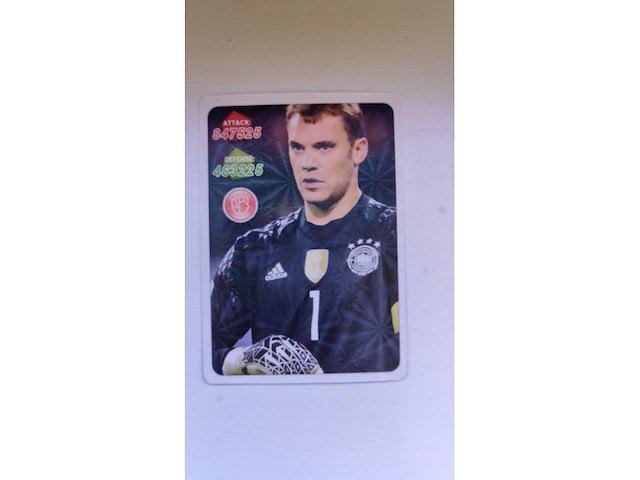 Kartica Qatar Manuel Neuer