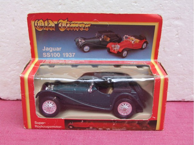 Old Timer Jaguar SS100 1937 year by Hobby Dax NOVO!