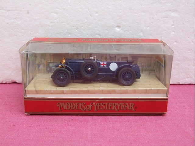 Matchbox Models Of Yesteryear v2 1930 Supercharged Bent