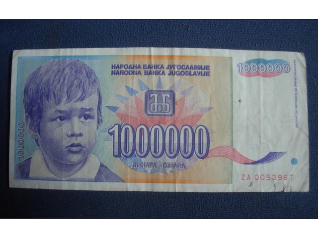 1000000 DINARA 1993