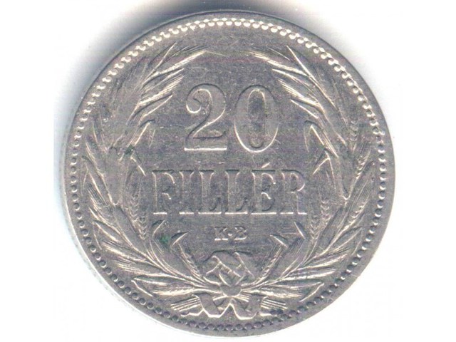 Madjarska 20 filer 1894