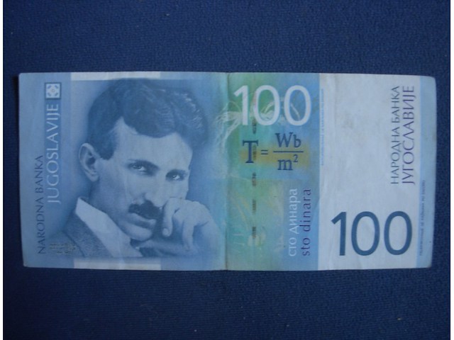 100 DINARA 2000